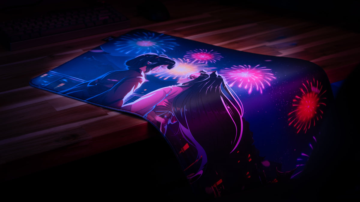 Rev & Strawb x Epic Desk | Limited Edition VTuber Deskmats