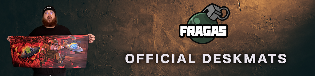 Fragas x Epic Desk | 2025 Gaming Deskmat Collection
